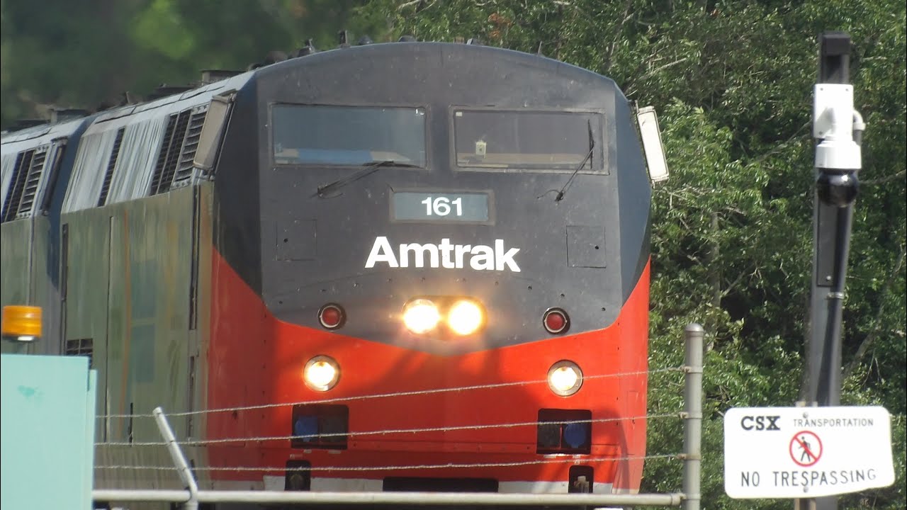 Amtrak 161 leading P098 5/17/23 - YouTube