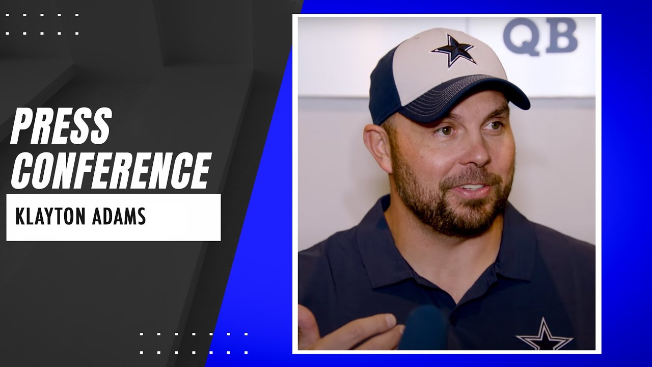 Klayton Adams: A lot of Pieces to Work With | Dallas Cowboys 2025 - YouTube