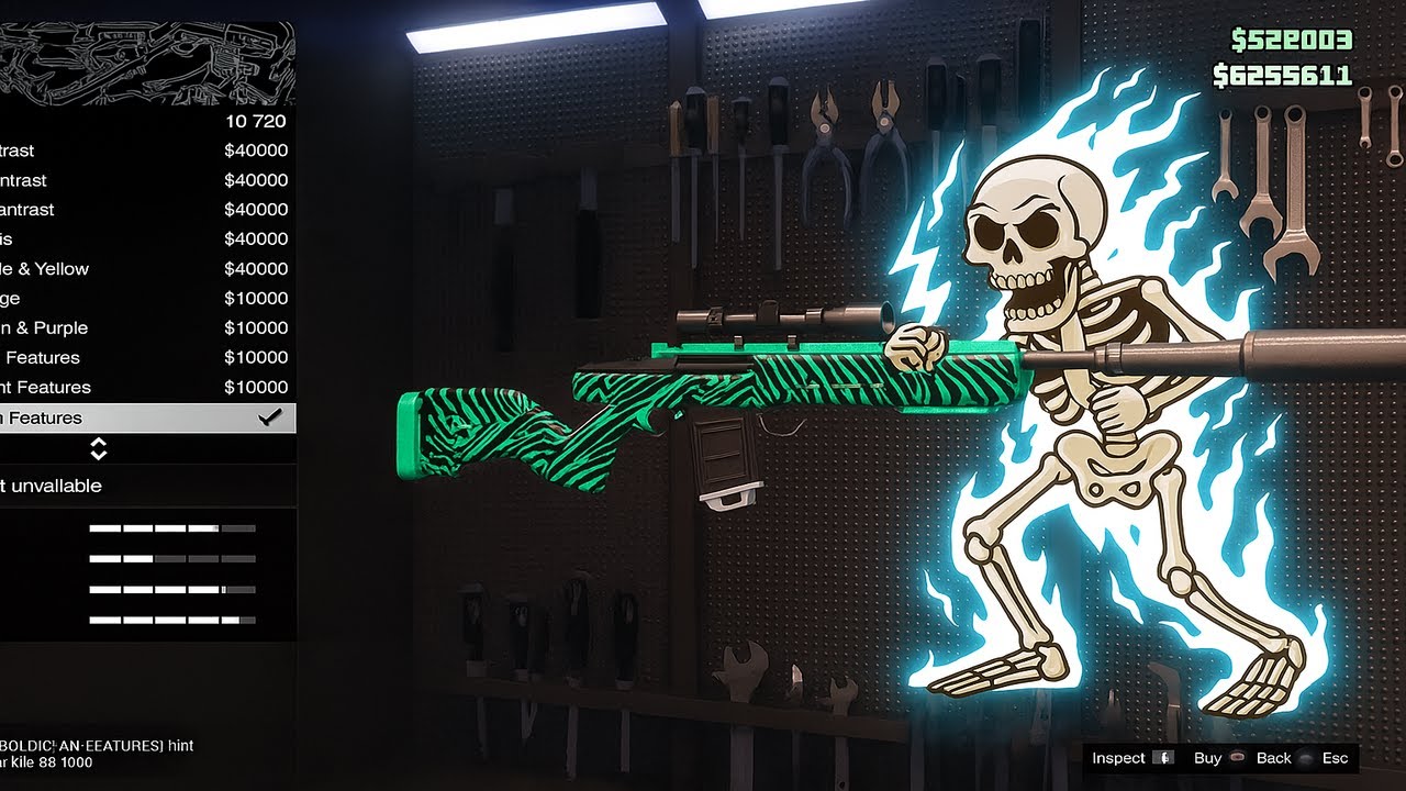 GTA ONLINE Mk2 Weapons Upgraded In MOC - YouTube