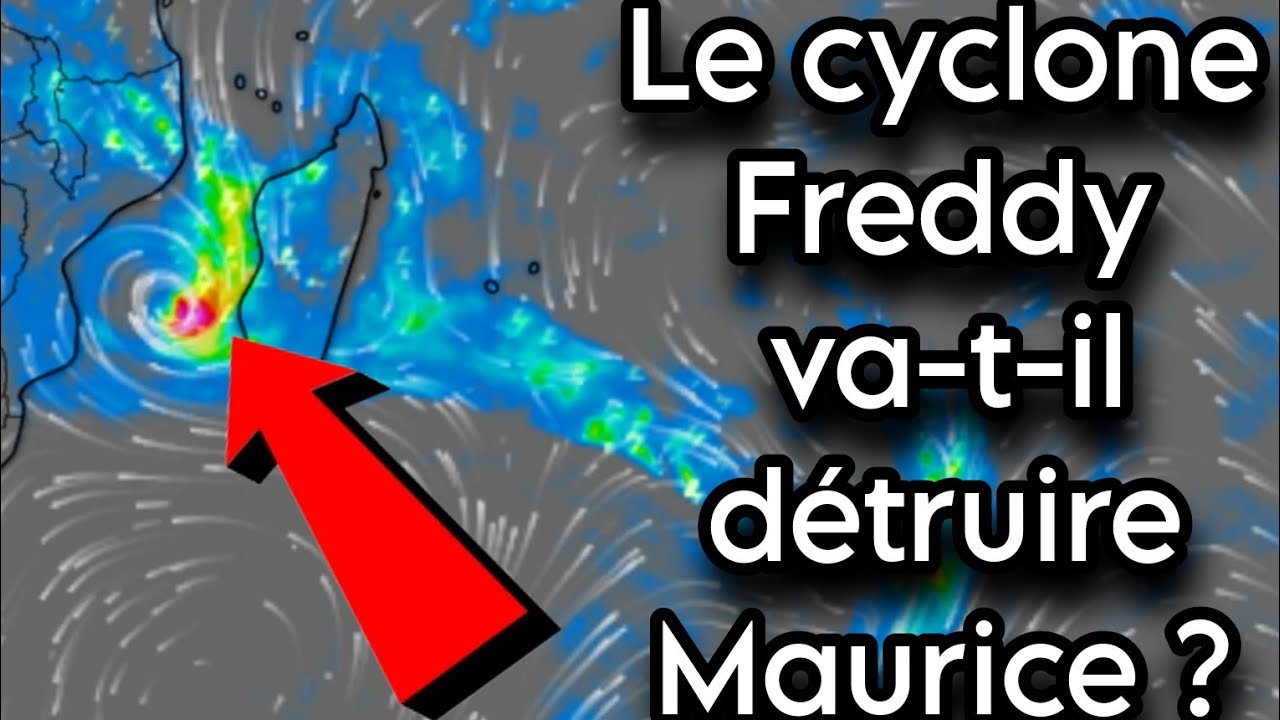 ⭕⚠Will Cyclone Freddy Badly Destroy Mauritius And Reunion ?⭕⚠ - YouTube