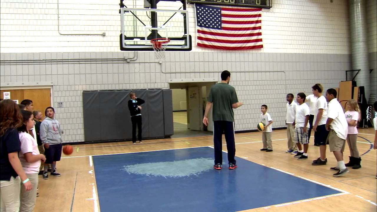 Kanter and Okur Visit Sorenson Multicultural Center - YouTube