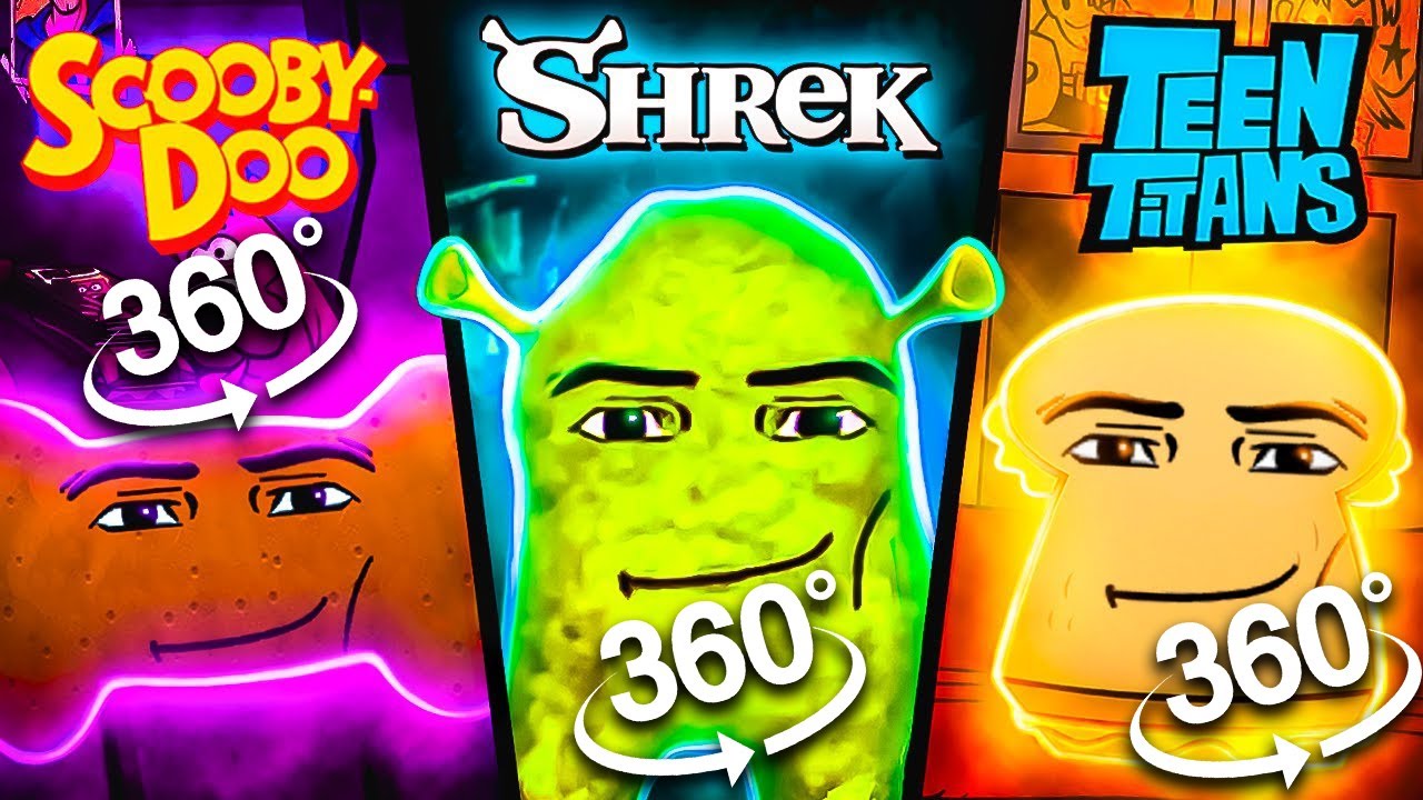 Gegagedigedagedago but in Popular Cartoons (Part 2) 360° VR - YouTube