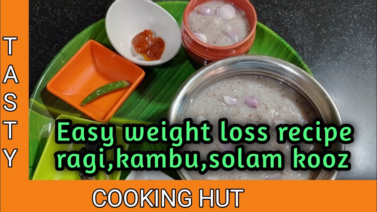 Healthy recipe|ragi,kambu,solam kooz in tamil|ragi,kambu,solam porridge ...
