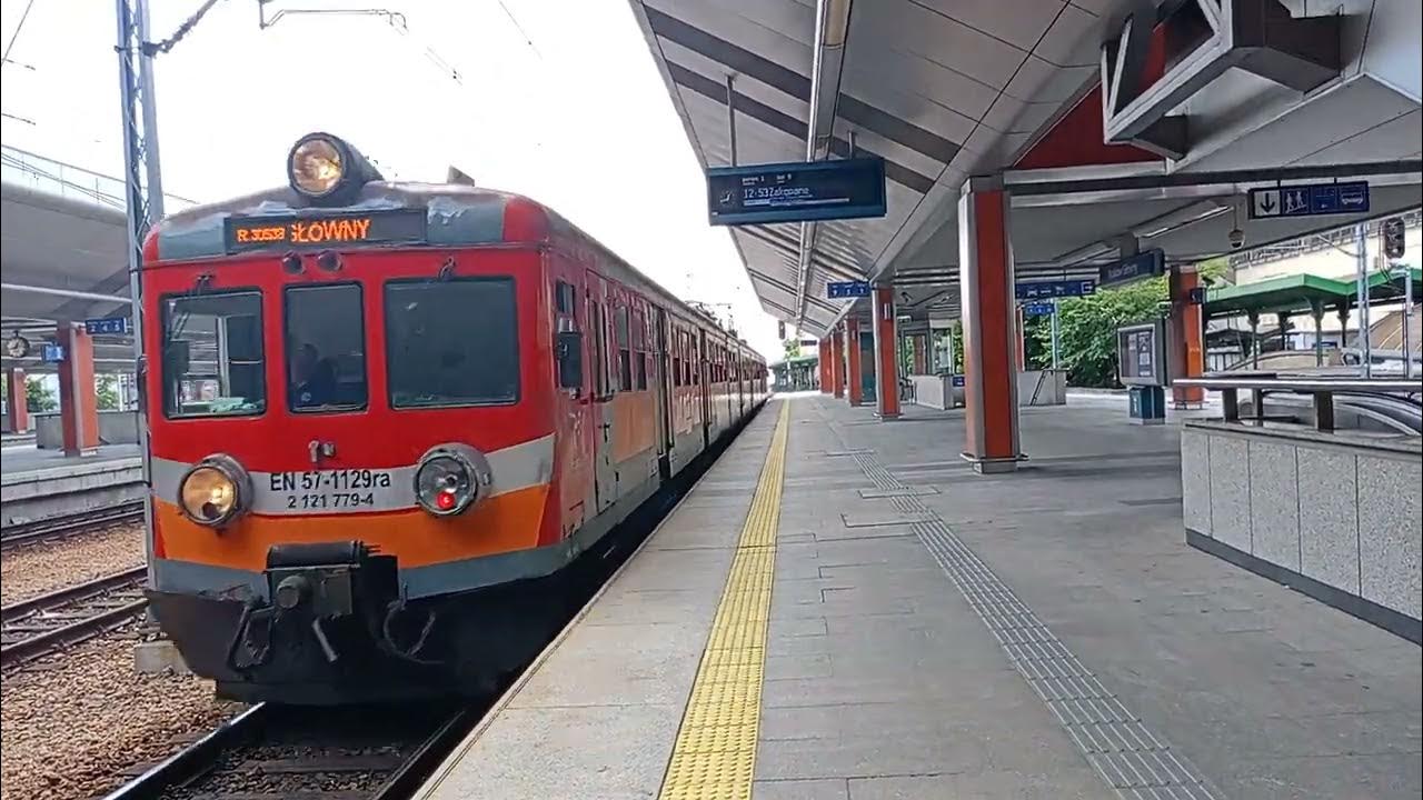 WJAZD NA STACJE KRAKÓW GŁÓWNY EN57-1129 JAKO REGIO ,,GUBAŁÓWKA" RELCAJI: ZAKOPANE-}KRAKÓW GŁÓWNY ...