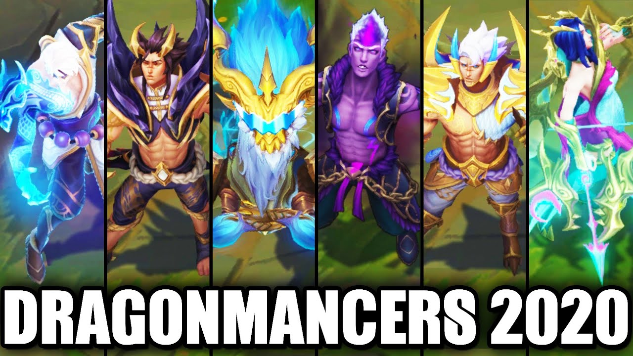 All Dragonmancers 2020 Skins Spotlight - Storm Dragon, Obsidian Dragon ...