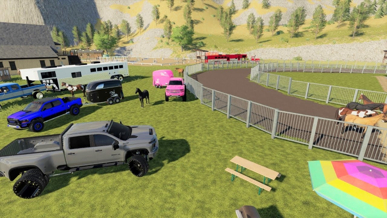 A day at the horse races gone bad | Ran out of hay and stuck in mud ...