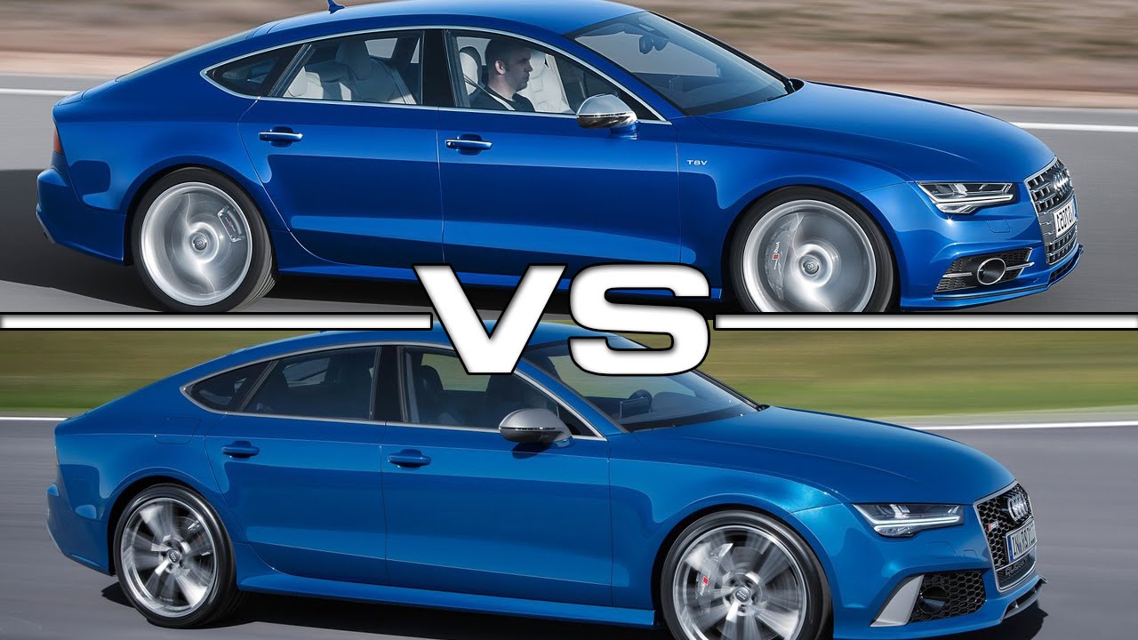 Audi S7 Vs Audi RS7 Road Test YouTube Audi S7 Vs Audi RS7 Road Test YouTube