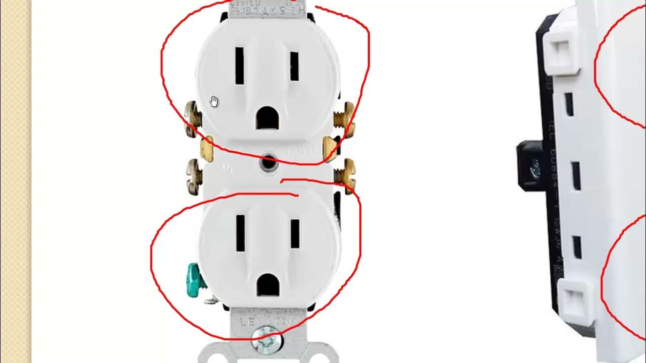 Diferentes tipos de contactos eléctricos - YouTube