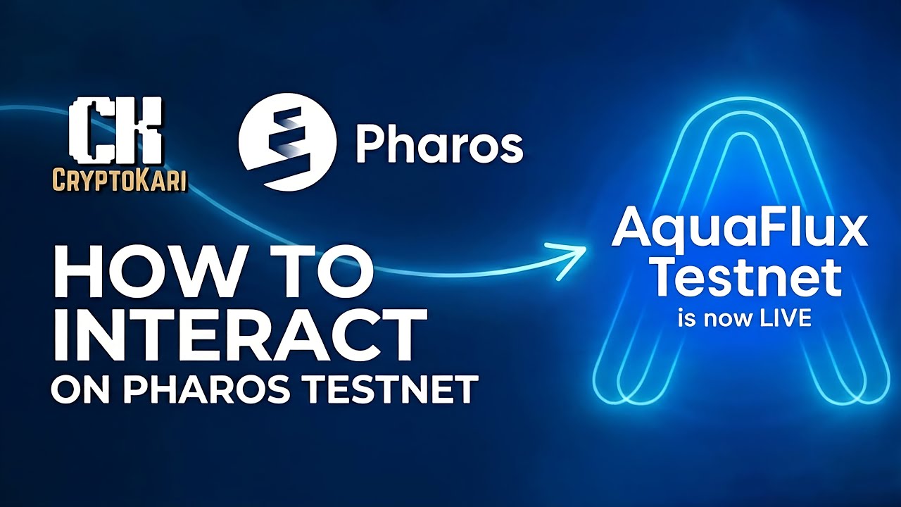 Exploring AquaFlux on Pharos Testnet | Complete Guide - YouTube