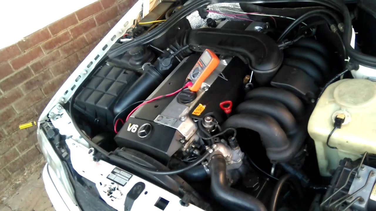 Mercedes fuel mixture CO potentiometer adjustment - YouTube