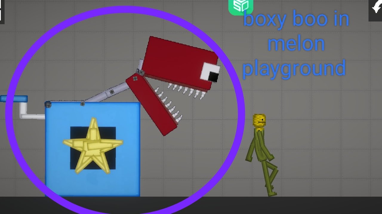 BOXY BOO İN MELON PLAYGROUND!?!?😱 - YouTube