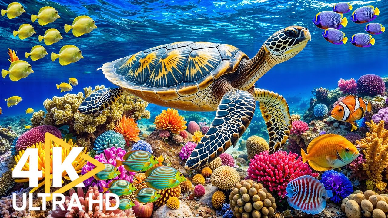 Dive Into the Mesmerizing Underwater Realm-Marvel at Sea Animal in The ...