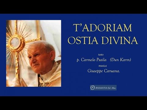 Coro Millennium - T'ADORIAM OSTIA DIVINA - YouTube