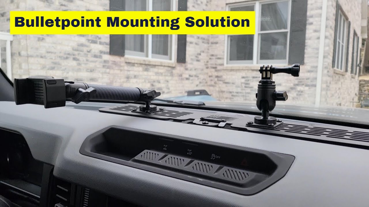 Ford Bronco Build: Bulletpoint Mounting Solution Install - YouTube