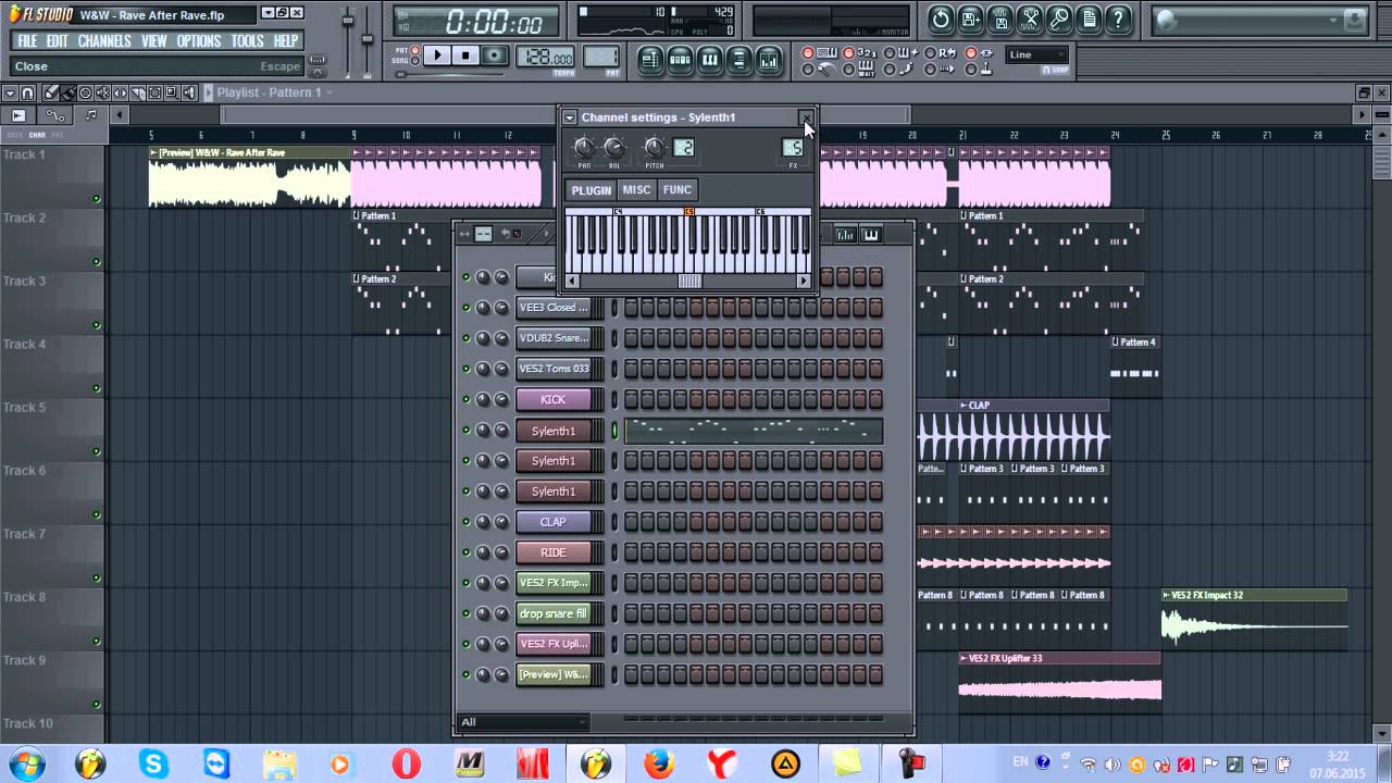 W&W Rave After Rave Remake FL Studio FLP - YouTube