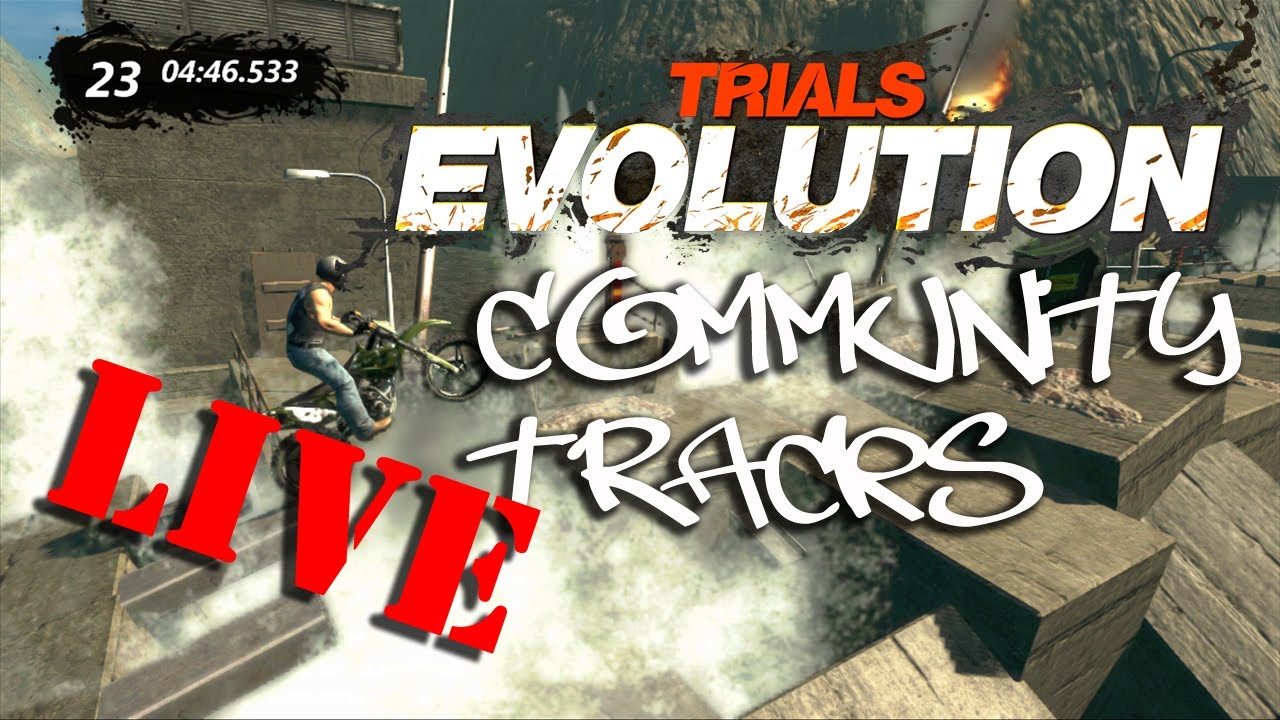 Trials Evolution Community Tracks - Live Stream - Platform32 - YouTube
