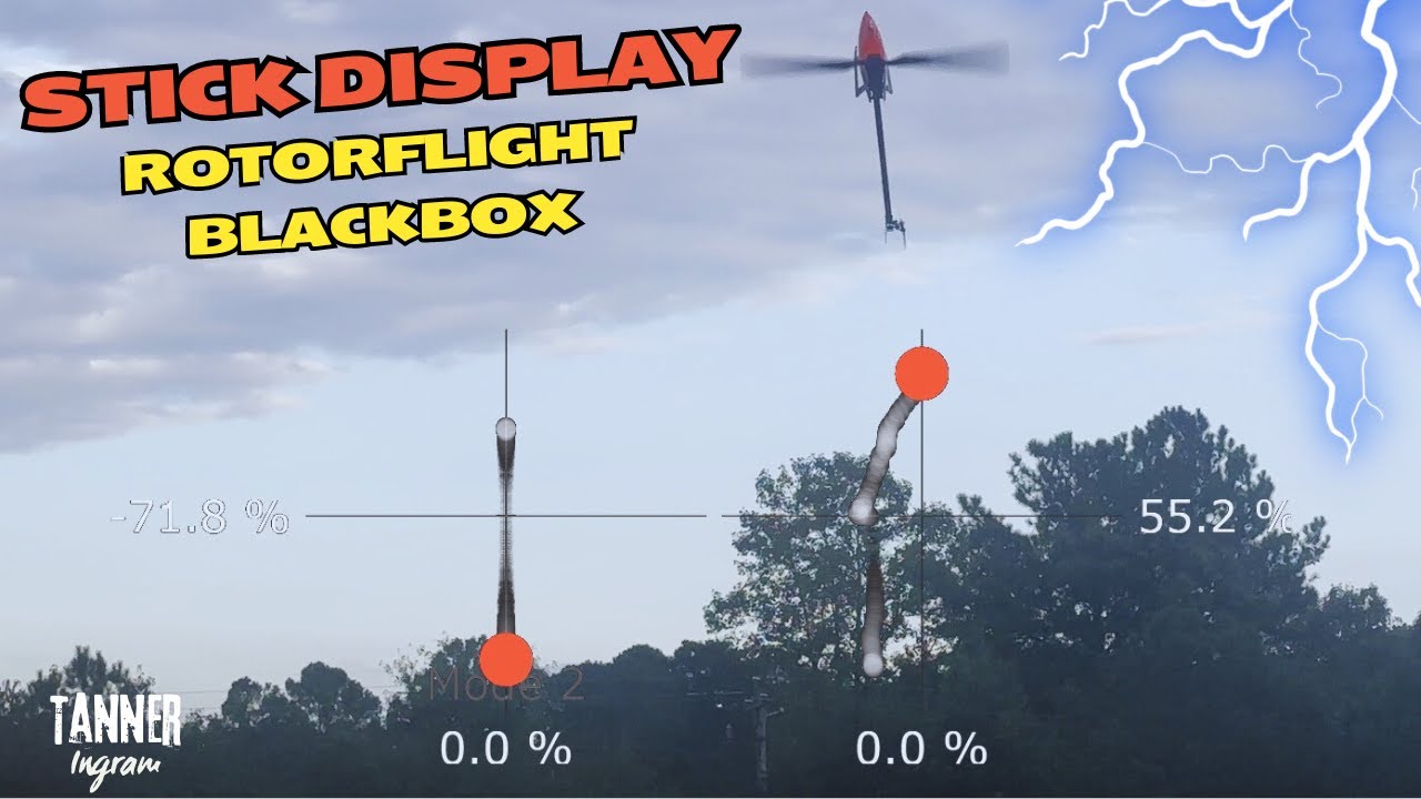 Rotorflight BlackBox Stick Overlay | OMP M4 Max | Tanner Ingram - YouTube