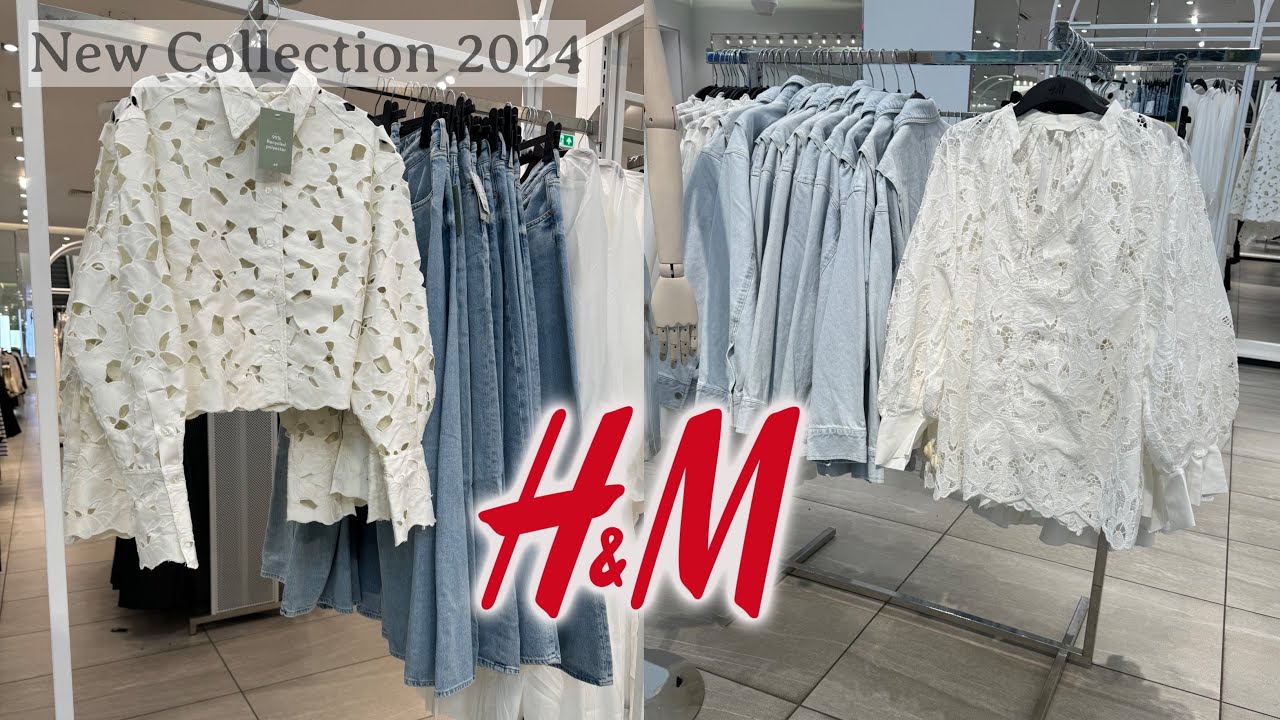 💘H&M WOMEN’S NEW💖SPRING COLLECTION MARCH 2024 / NEW IN H&M HAUL 2024🌷 ...