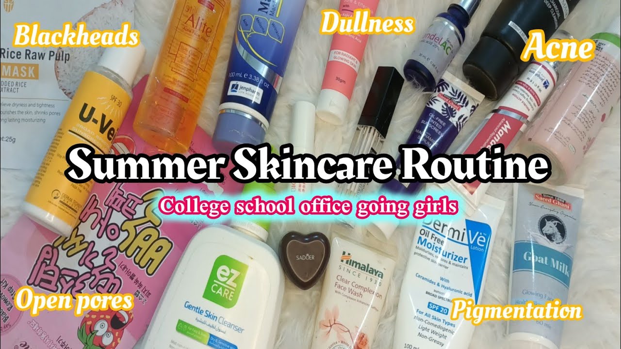 Summer Skincare Routine | Summer Self-care Routine - YouTube