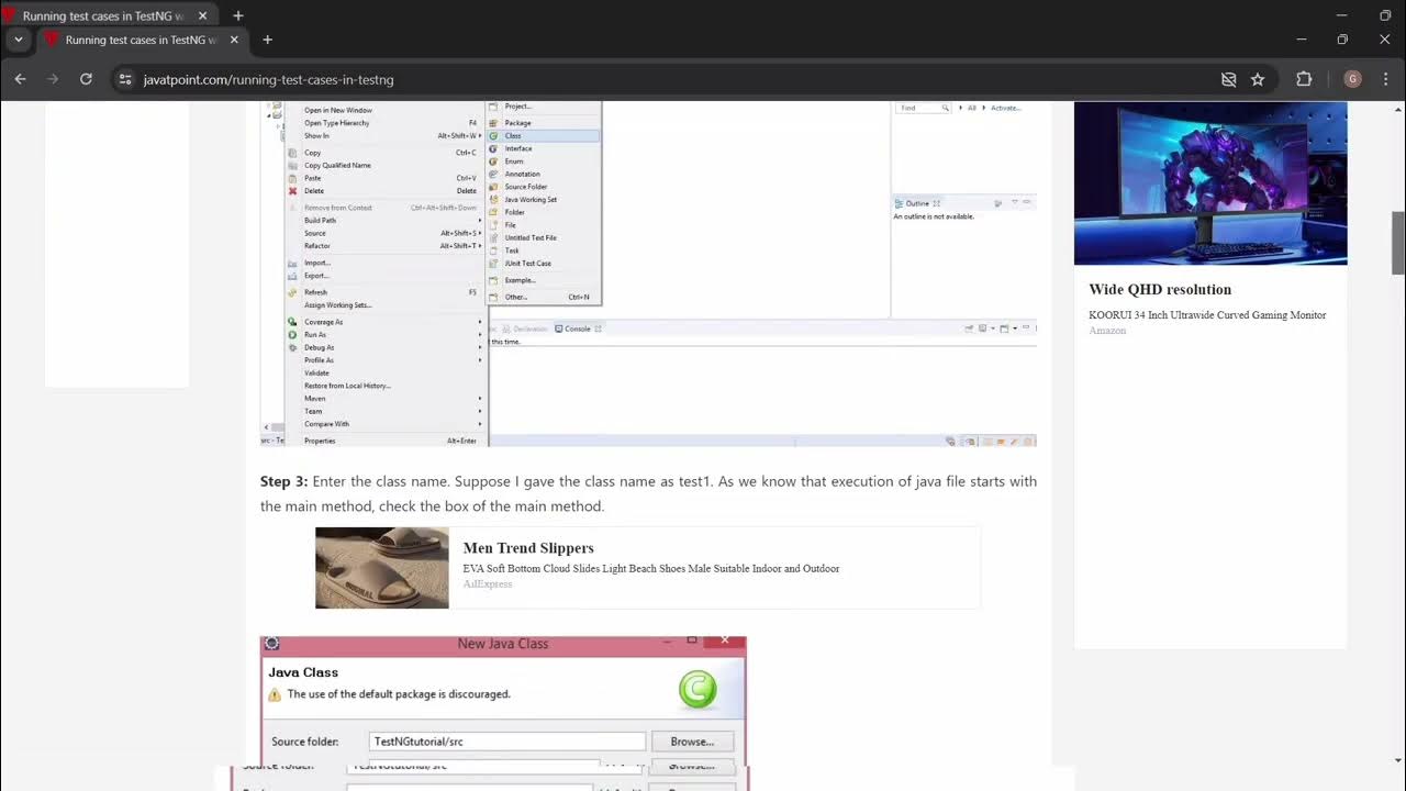 Running Testng Testcases Selenium Youtube