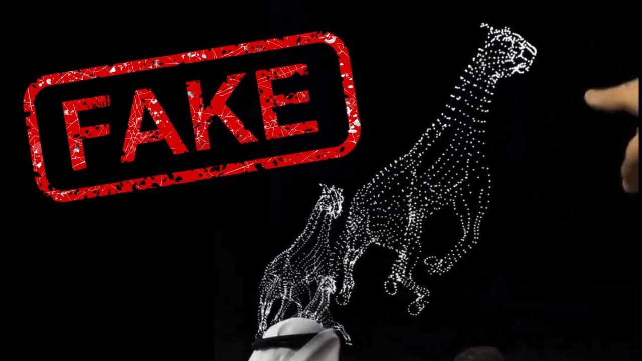 Dubai FAKE Horse Drone Show - How To FAIL At Fooling An Audience. - YouTube