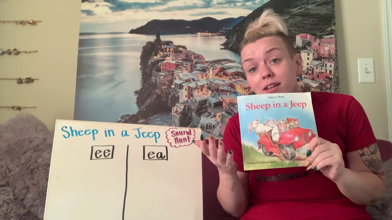 Digital Learning with Ms. Long | Sheep in a Jeep Read Aloud - YouTube