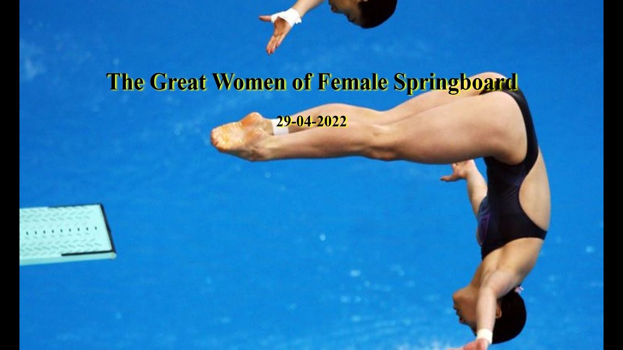 The Great Women of Female Springboard 29-04-2022 - YouTube