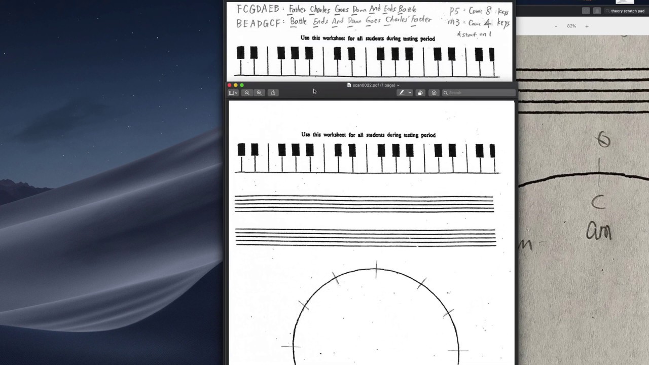Music Theory Secret Scratch Pad - YouTube
