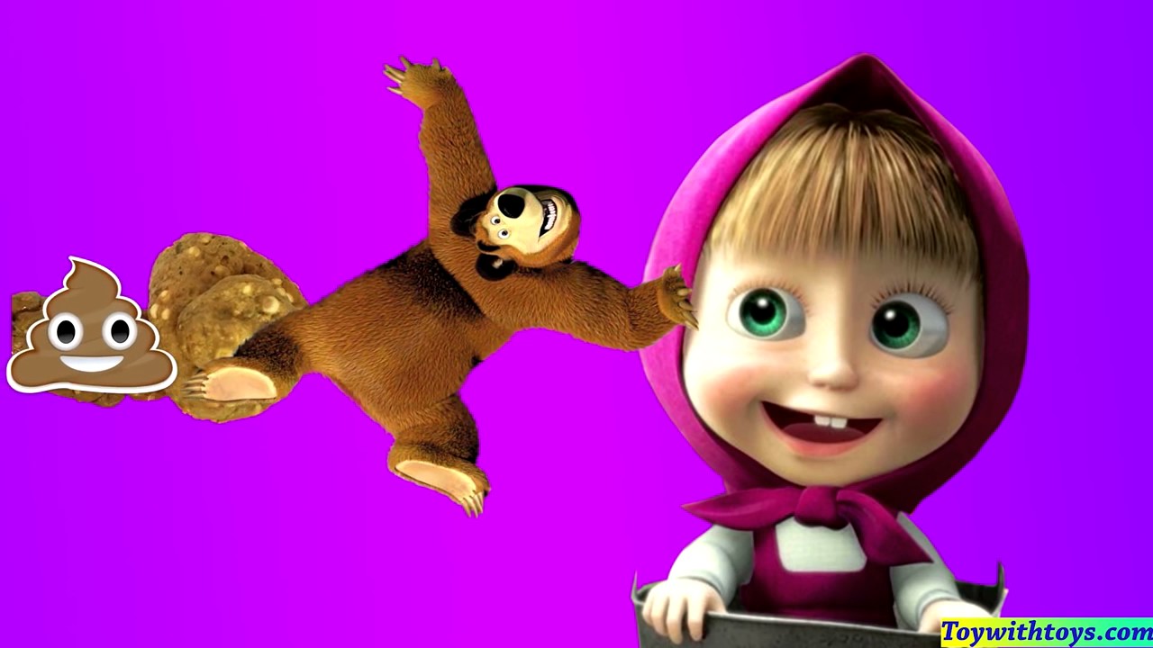 Masha and Bear Witch Halloween - YouTube