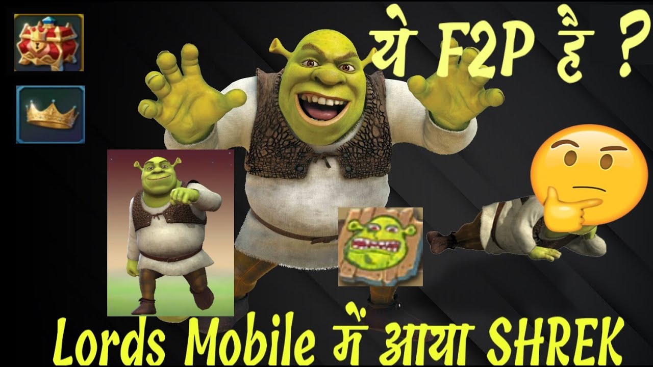 Lords Mobile collaboration with Dreamworks Shrek #lordsmobile #newevent - YouTube