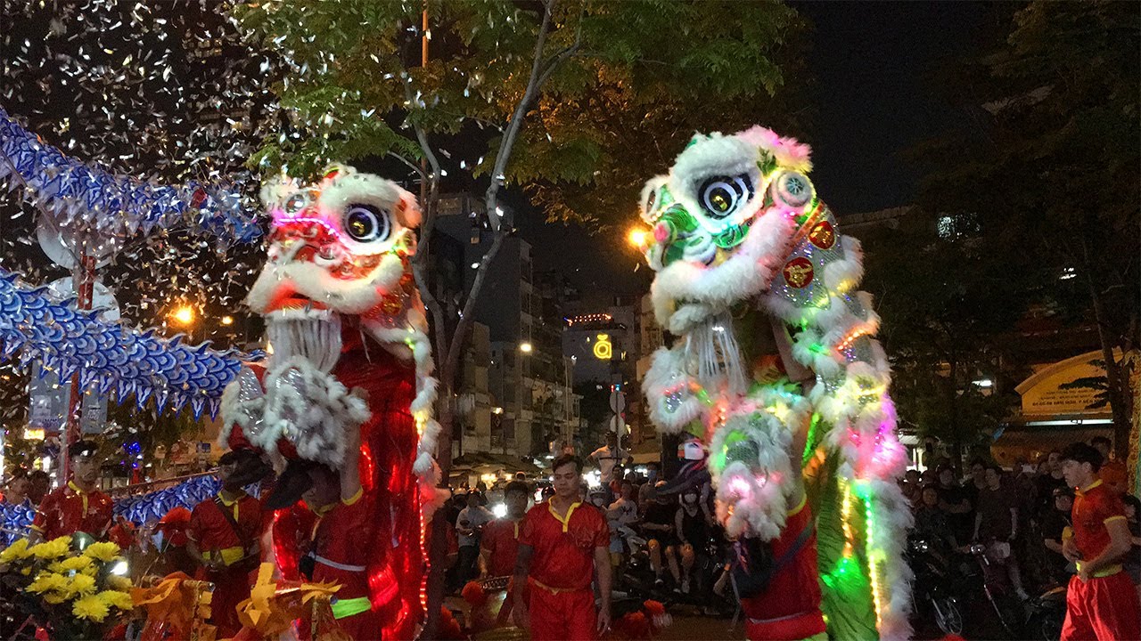 Best Lion dance 2024 by Uy Long | led lion dance | grand opening Dori ...