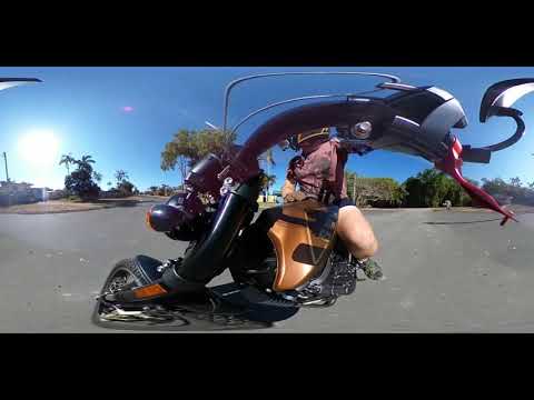 LAE Amputee - Motorcycle Prosthetic Arm - Hand check - YouTube