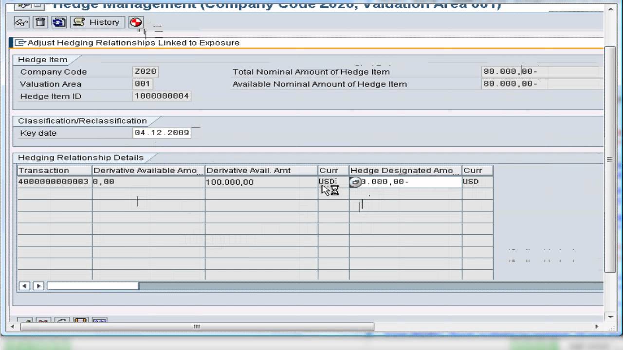 SAP Exposure Management 2 - Transfer PO exposure to hedge managment -7 ...
