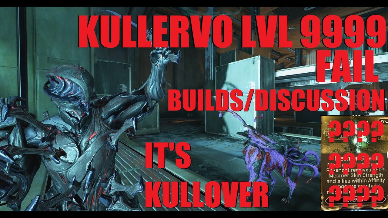 [WARFRAME] Kullervo Steel Path Endurance Run FAIL Gameplay/Builds ...