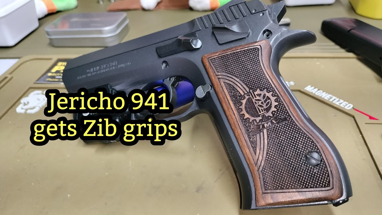Zib Grips for the Jericho 941 another beautiful set of grips from Zib ...