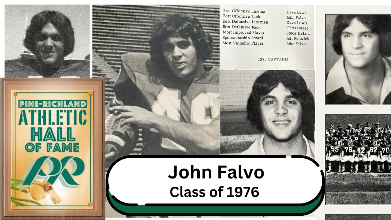 John Falvo - Athletic Hall of Fame (2024) - YouTube