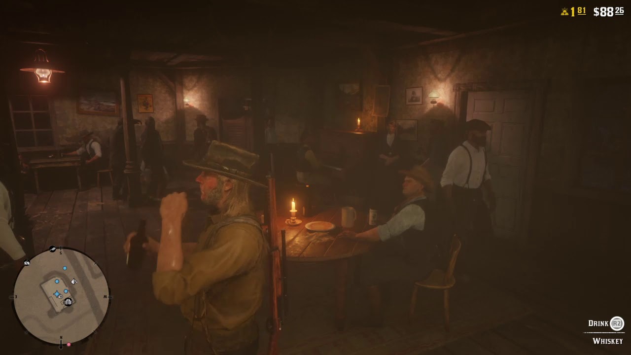 Barfight At The Tumbleweed Saloon (RDR 2 Online) - YouTube