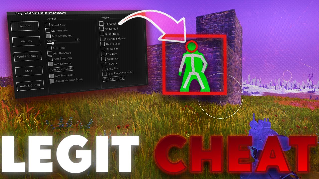 RUST CHEATER DESTORY OFFICAL with THE BEST RUST CHEAT.. - YouTube