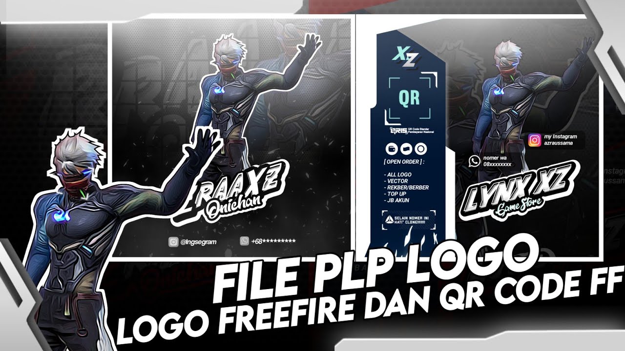 PLP LOGO FREEFIRE DAN QR CODE - JB FF KEREN - TERBARU NO PW NO PASARAN ...