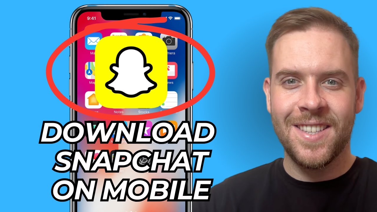 How To Download & Install Snapchat On Mobile - iPhone & Android (Step ...