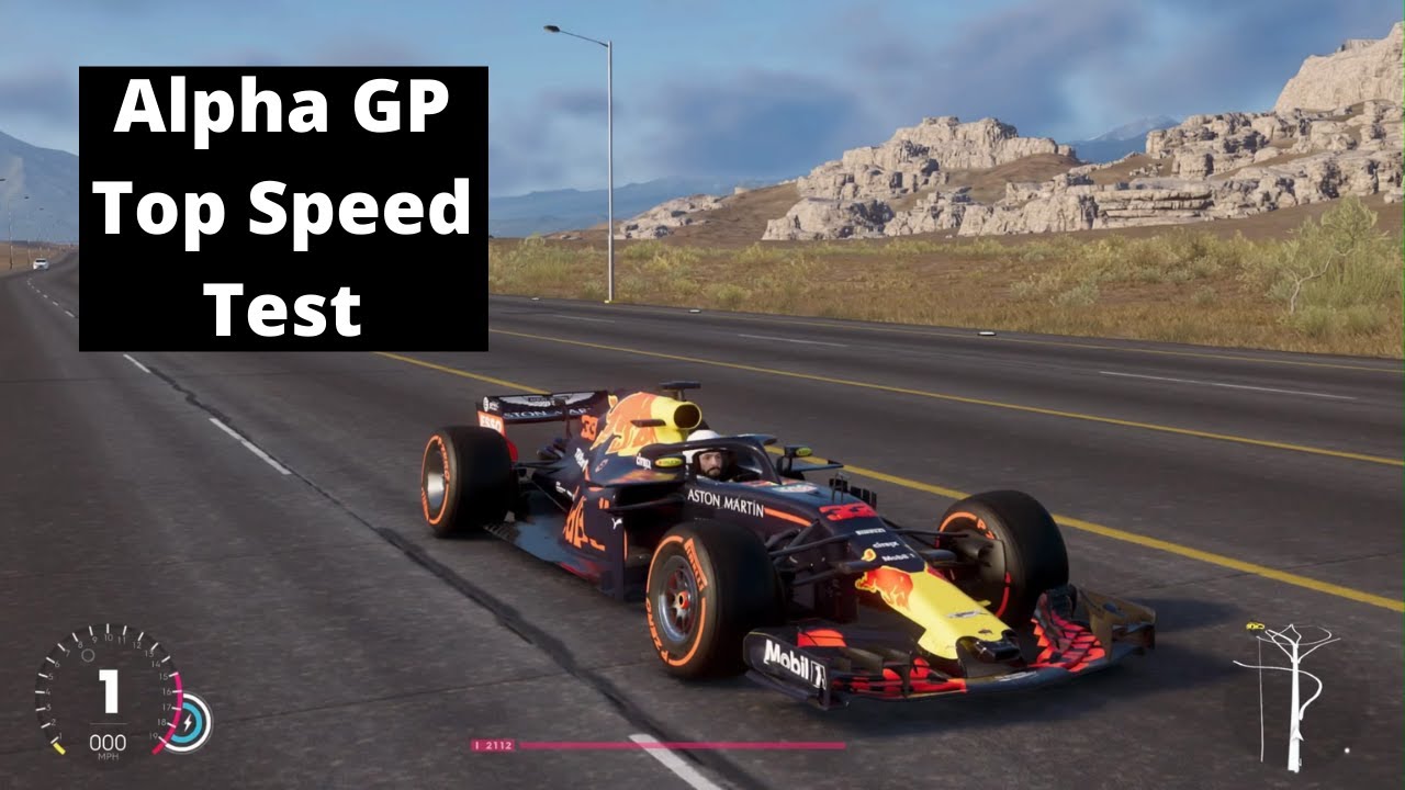 The Crew 2: Alpha GP Cars Top Speed Test - Which is Fastest? (Test ...