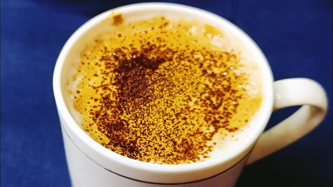 How to prepare cappuccino coffee at home | cappuccino coffee recipe ...