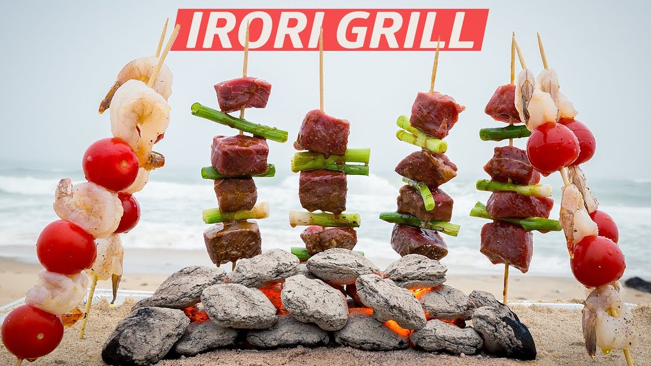 Perfect Beef Skewers Using a Japanese Irori-Style Grill You Can Do This!