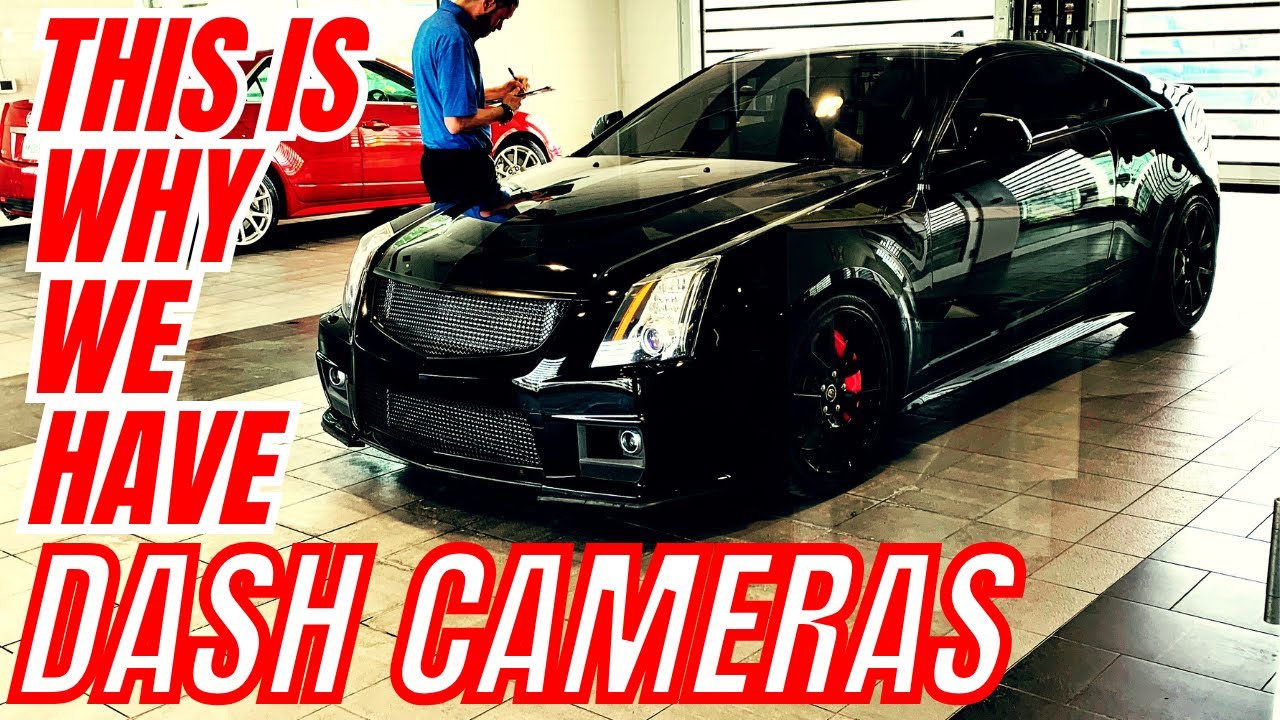 TECHS Disconnect DASH CAMERA in Customer's CTS-V - YouTube