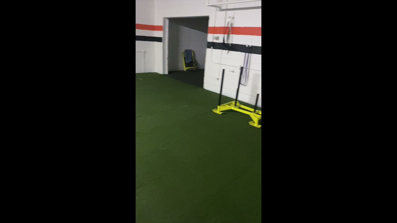 Pro Football Home Gym - YouTube