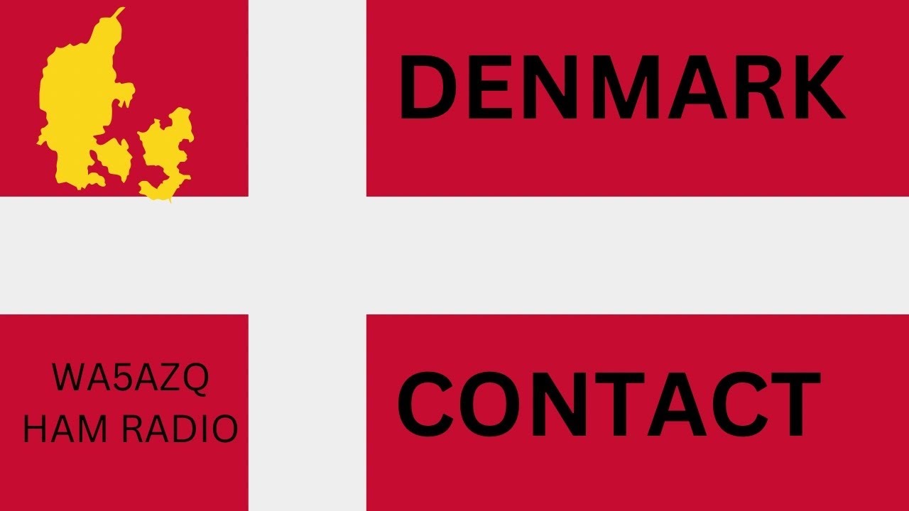 Contact with Denmark! Ham Radio - YouTube