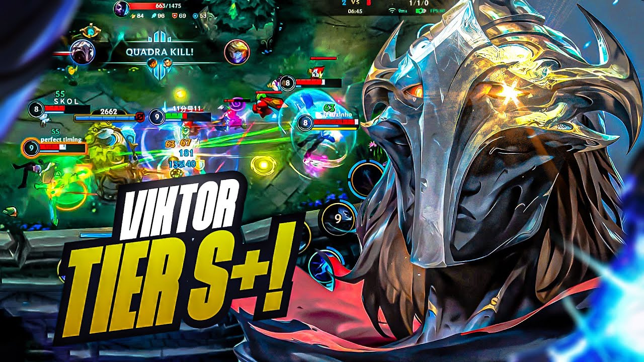 VIKTOR TEM A ULT MAIS ROUBADA DO JOGO! LOL WILD RIFT - YouTube