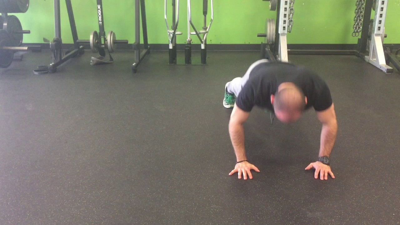 Crossover Lateral Crawl to Push-Up - YouTube