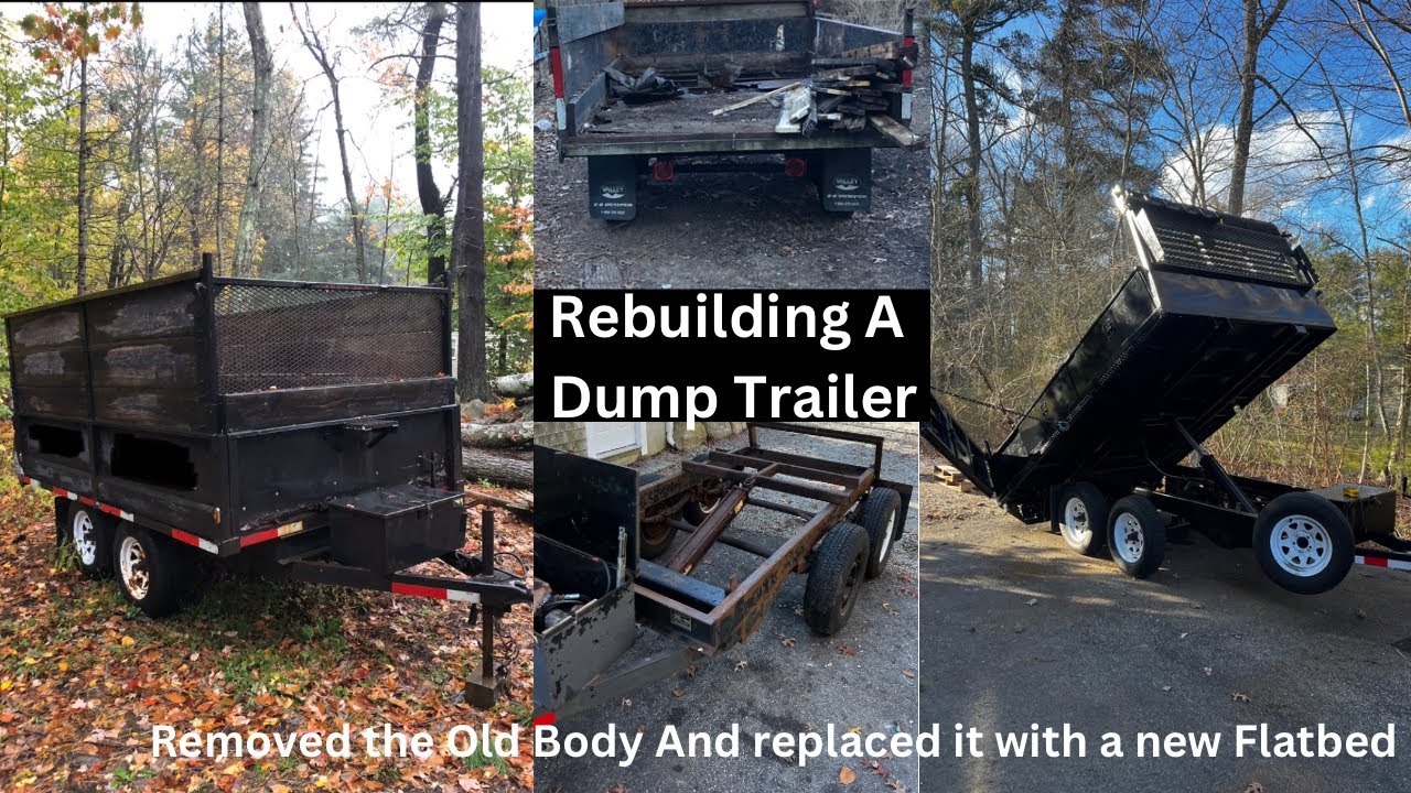 Custom Dump Trailer Build - YouTube