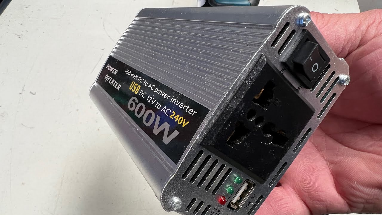 Kmart 600watt inverter repair - YouTube